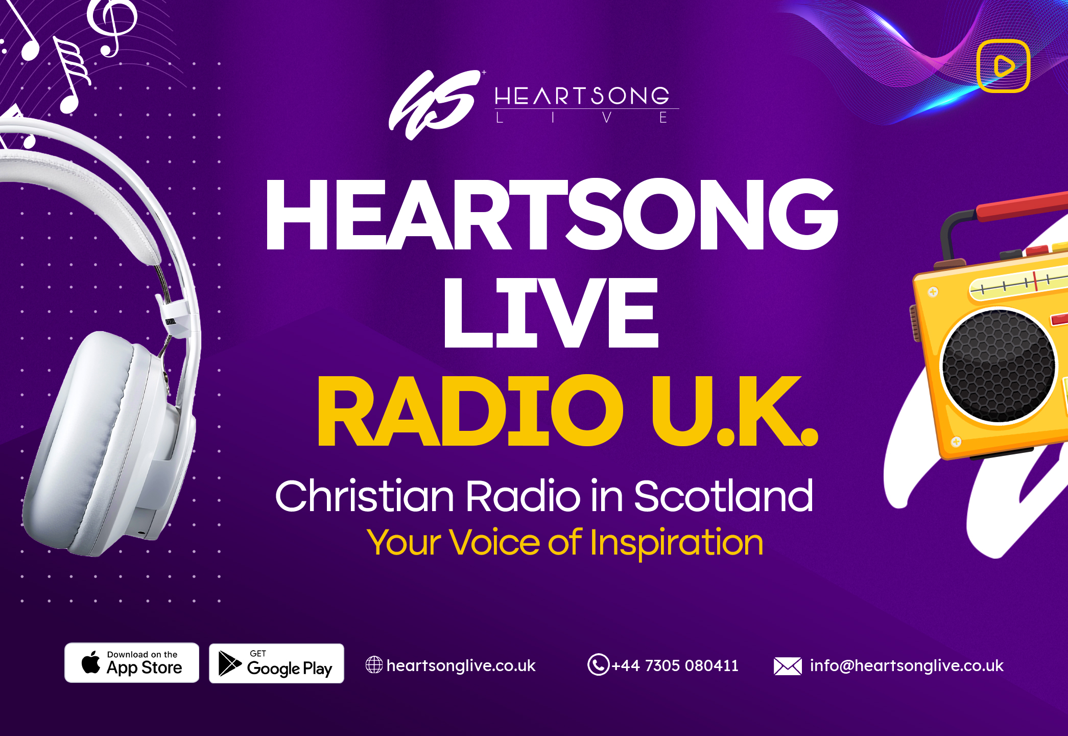 Scotland Christian Gospel Radio Station: Heartsong Live - HeartSong Live
